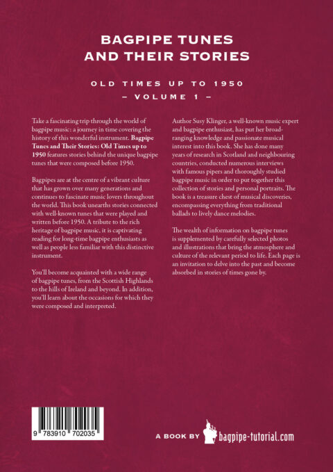 Bagpipe Tutorial Book | Learn to Play the Highland Bagpipe