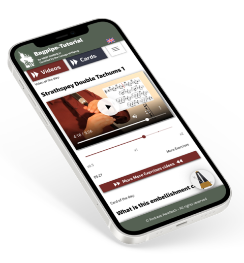 Bagpipe Tutorial Book | Learn to Play the Highland Bagpipe