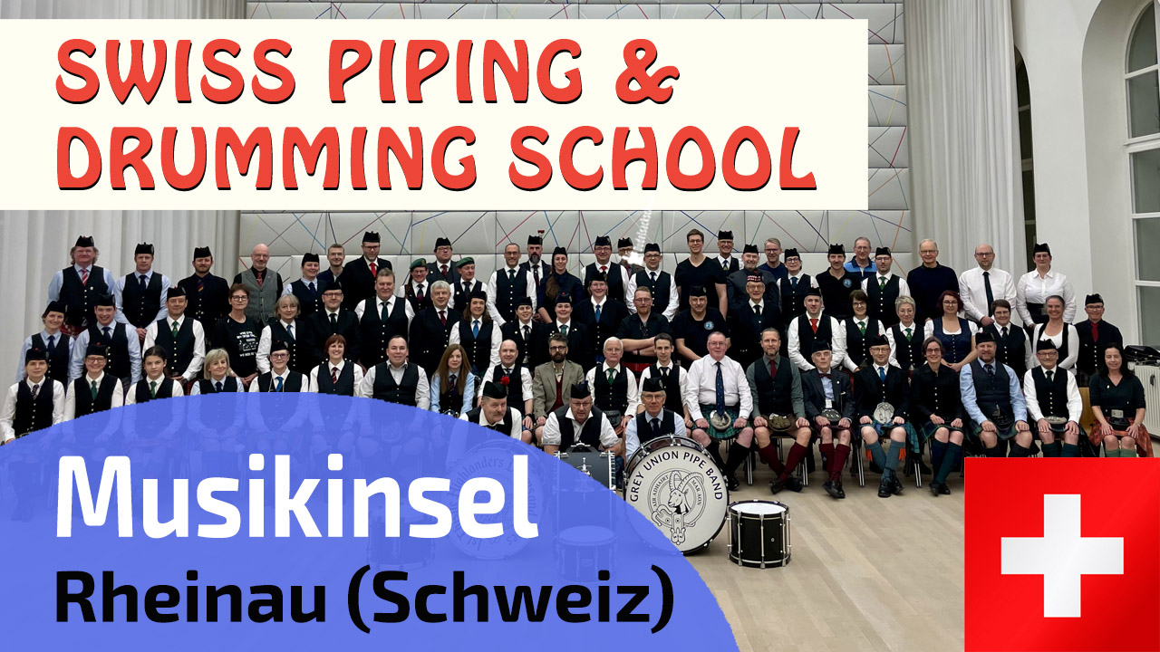Dudelsackunterricht und Workshops in der Schweiz